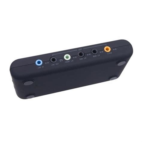 Usb 2 0 Sound Card 8 Channel DAC Output USB External Stereo Sound Card With 2 MIC Heads SPDIF