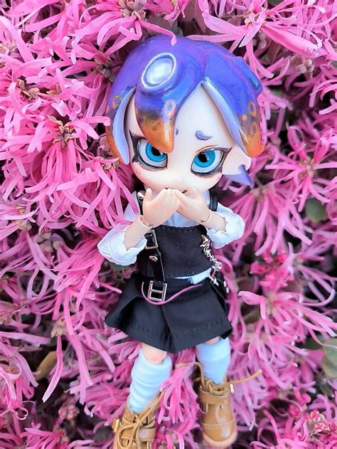 Splatoon Custom Bjd Doll In 2025 Splatoon Splatoon Figures Bjd Dolls