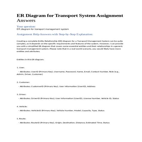 Assignment Help Answers With Stepbystep Explanation