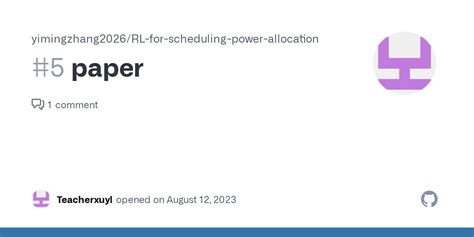 Paper · Issue 5 · Yimingzhang2026rl For Scheduling Power Allocation