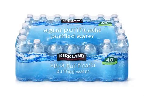 Kirkland Signature Agua Purificada 40 Pz De 500 Ml C U Desde 126 73