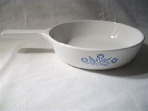 Corning Ware Cornflower P03b Handled Menuette Frying Sauce Pan Skillet 675