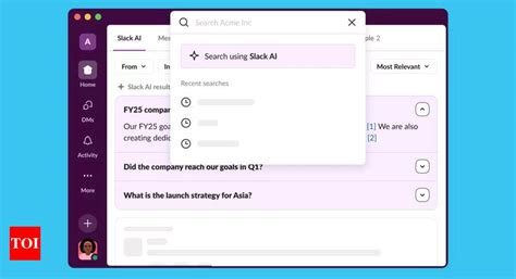 Salesforce Slack Ai Available For Paid Customers New Recap Feature And More Times Of India