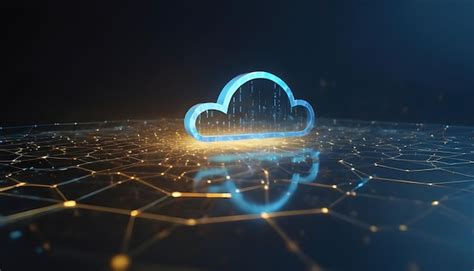 Premium Photo Enhanced Futuristic Cloud Computing Technology In