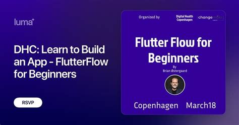 Dhc Learn To Build An App Flutterflow For Beginners · Luma Digital