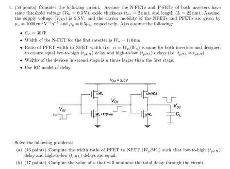 Solved Points Consider The Following Circuit Assume Chegg
