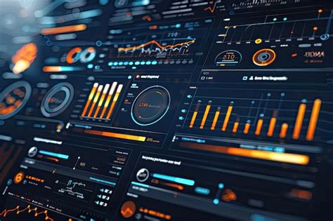 Premium Photo Interactive Data Visualization Platform With Realtime