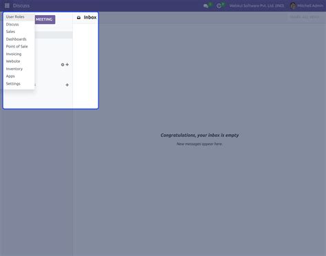 Odoo User Security Roles Webkul