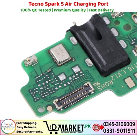Tecno Spark 5 Air Charging Port Price In Pakistan