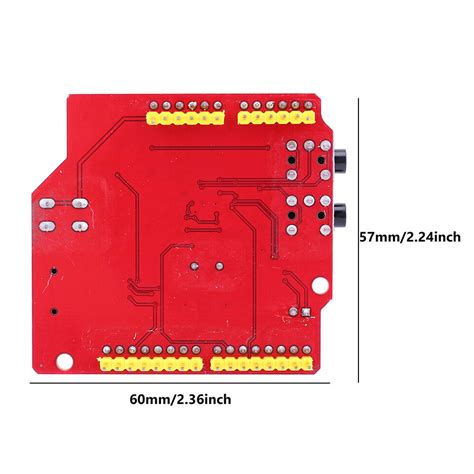 Vs1053 Music Shield Model Mic Port Mp3 Mini Audio Board Module For Arduino Mega Ebay Uk