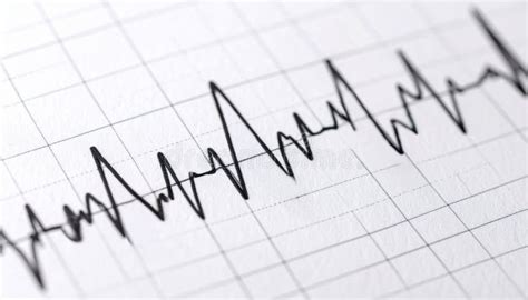 A Close Up Of A Waveform Printed On Graph Paper Symbolizing Precision In Sound Analysis Medical