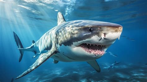 Premium Ai Image Shark In Its Natural Habitat