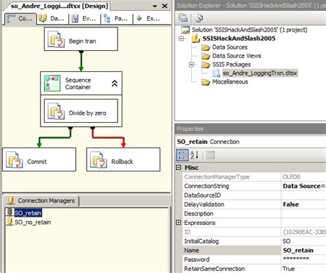 Sql Server Ssis Default Logging Onerror Dont Work With