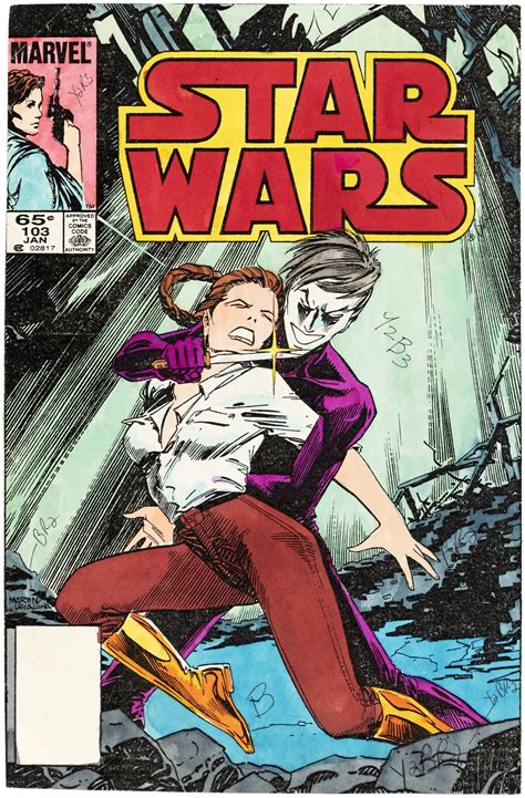 Hakes Marvel Star Wars 103 Cover Color Guide Michelle Wrightson