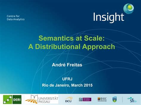 Semantics At Scale A Distributional Approach Pdf Databases