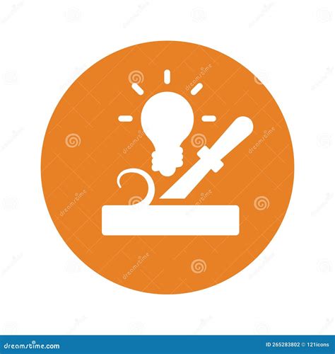 Carvings Concept Outline Icon Line Art Vector Royalty Free Stock