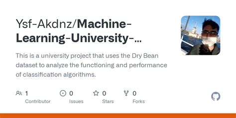 Github Ysf Akdnz Machine Learning University Project This Is A University Project That Uses
