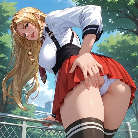 Rule 34 Ai Generated Allure Diffusion Bible Black Blonde Hair Large