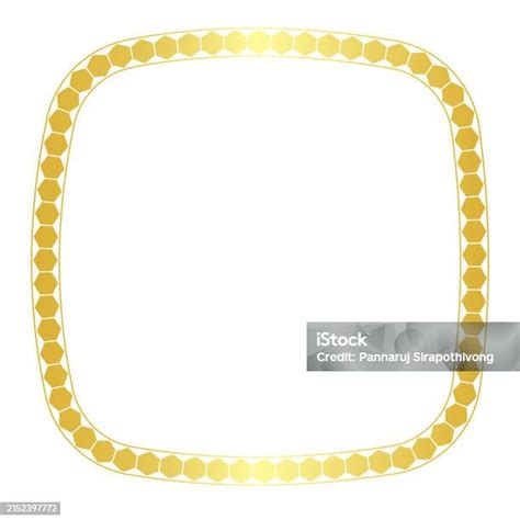 스퀘어 쿠션 프레임 다각형 모양 육각형 골드 액자 럭셔리 황금 프레임 골드 테두리 황금 벡터 로얄 테두리 프레임 워크 장식 장식 요소 고립 된 배경 인사말 배너 0명에 대한