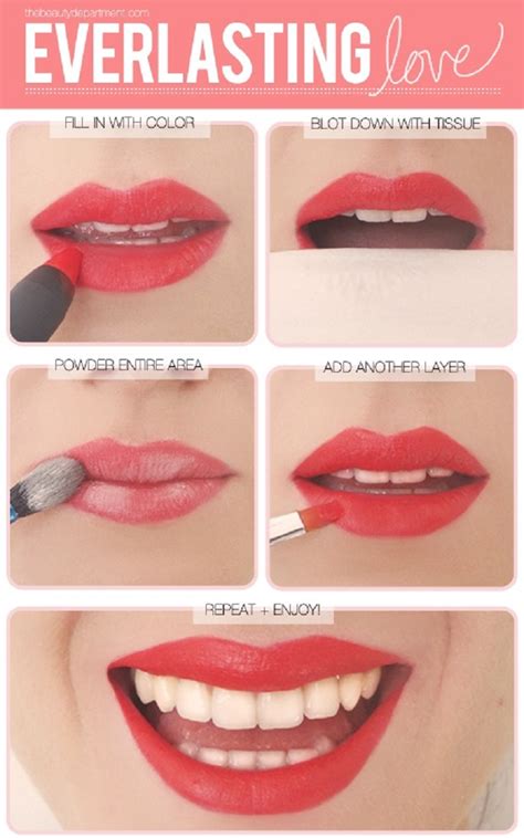 10 Pretty Lipstick Tutorials For Girls Pretty Designs