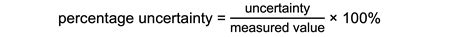 How To Calculate Uncertainty Ib Physics Revision Notes How To Calculate Uncertainty Ib Physics Revision Notes