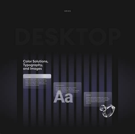 Glassmorphism Website Design UI UX Behance