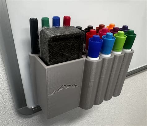 Magnetic Holder For Expo Eraser Chisel Tip Markers And Fine Tip