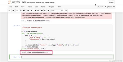 Elasticsearch：使用 Python 进行 Bulk Insert 及 Scanpython Elasticsearch Bulk