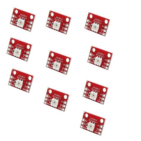 Techtonics Ws2812 Rgb Led Breakout Module Rgb Module Display Module For