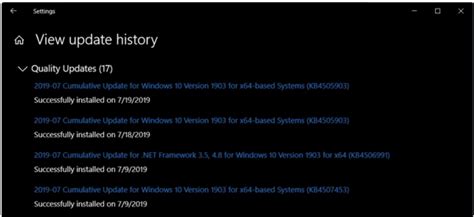 How To Check Windows 10 Update History Ictfix