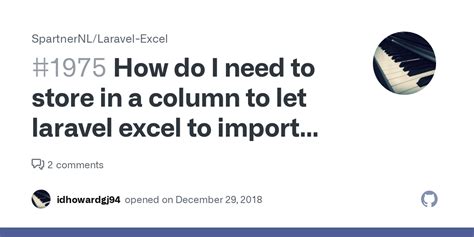 How Do I Need To Store In A Column To Let Laravel Excel To Import Null