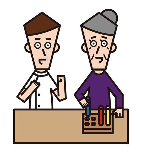 作業療法士男性のイラスト フリーイラスト素材集 KuKuKeKe