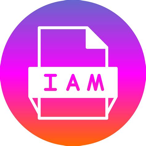 iam file format icon 15990245 vector art at vecteezy