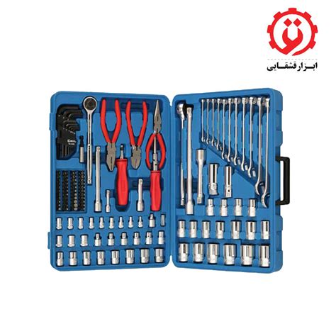 قیمت جعبه بکس 125 پارچه جنیوس مدل Ac 234125 ابزار قشقایی