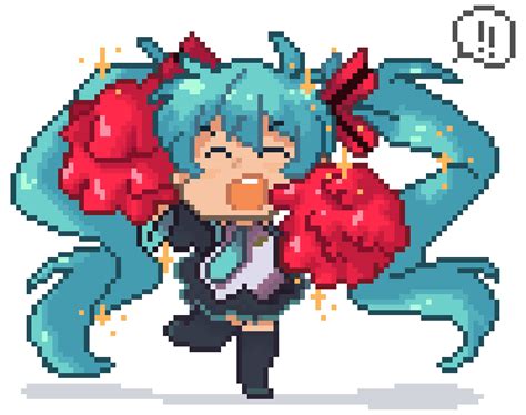 Miku Sprite By Bananameep On Deviantart
