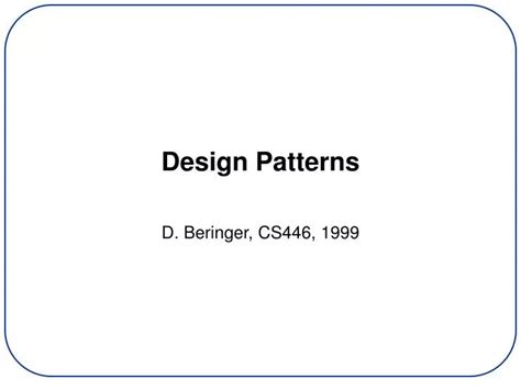 PPT Design Patterns PowerPoint Presentation Free Download ID