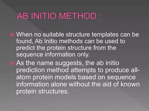 Protein 3 D Structure Prediction Pptx