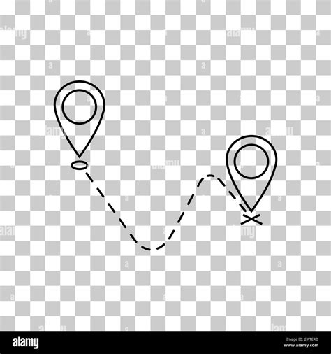 We Have Moved Announcement Design Location Vector Icon Symbol Pointer