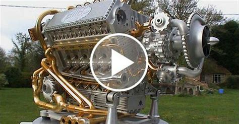 Napier Deltic Animation Opposed Piston Engine Qejx
