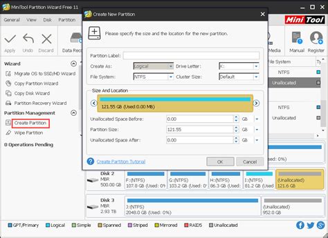 Create New Partition Grayed Out Windows XP Here Are Solutions MiniTool Partition Wizard