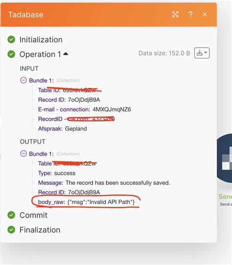 Creating Connection Field In Error Integrations Tadabase Community