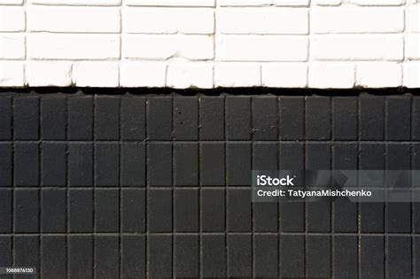 Foto De Textura De Fundo Imagens Tijolos Pintaram Um Pequeno Bloco