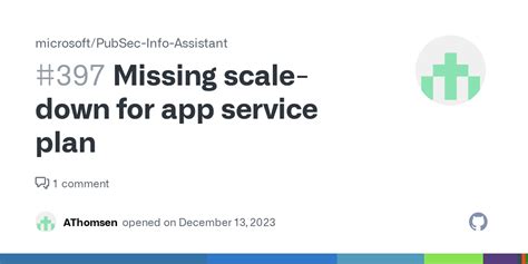 missing scale down for app service plan · issue 397 · microsoft pubsec