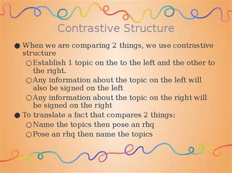 Asl Level 3 Unit 19 Sharing Facts Contrastive Structure Powerpoint