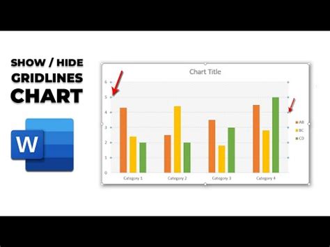 How To Show Or Hide Gridlines Of Chart In Word The Graphic Home