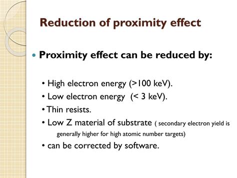 Ppt Proximity Effect In Electron Beam Lithography Powerpoint Presentation Id 3427776