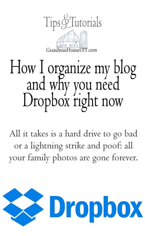 How I Organize My Blog And Why You Need Dropbox Right Now
