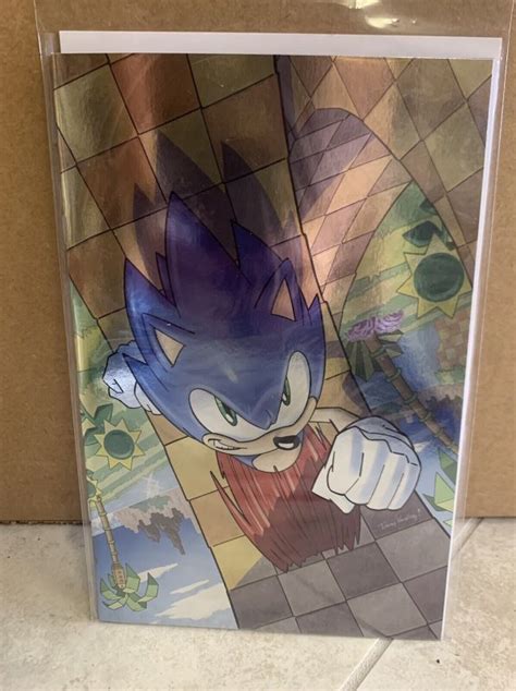 Sonic The Hedgehog 1 2024 Yardley Virgin Foil C2e2 Exclusive Comic Books Modern Age