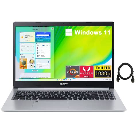 Buy Acer Aspire 5 Slim Laptop 15 6 Full HD IPS Display AMD Ryzen7 5700U Octa Core Processor