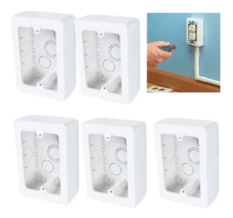 5pzs Caja Chalupa Universal Sobreponer Pcanaleta Bticino Mercadolibre